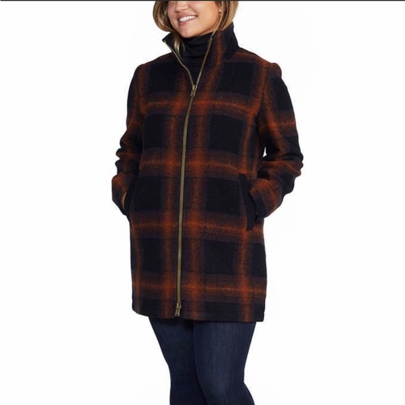 Pendleton | Jackets & Coats | Pendleton Ladies Wool Blend Funnel Neck ...